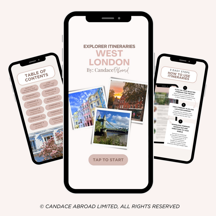 London Explorer Itineraries – CandaceAbroad